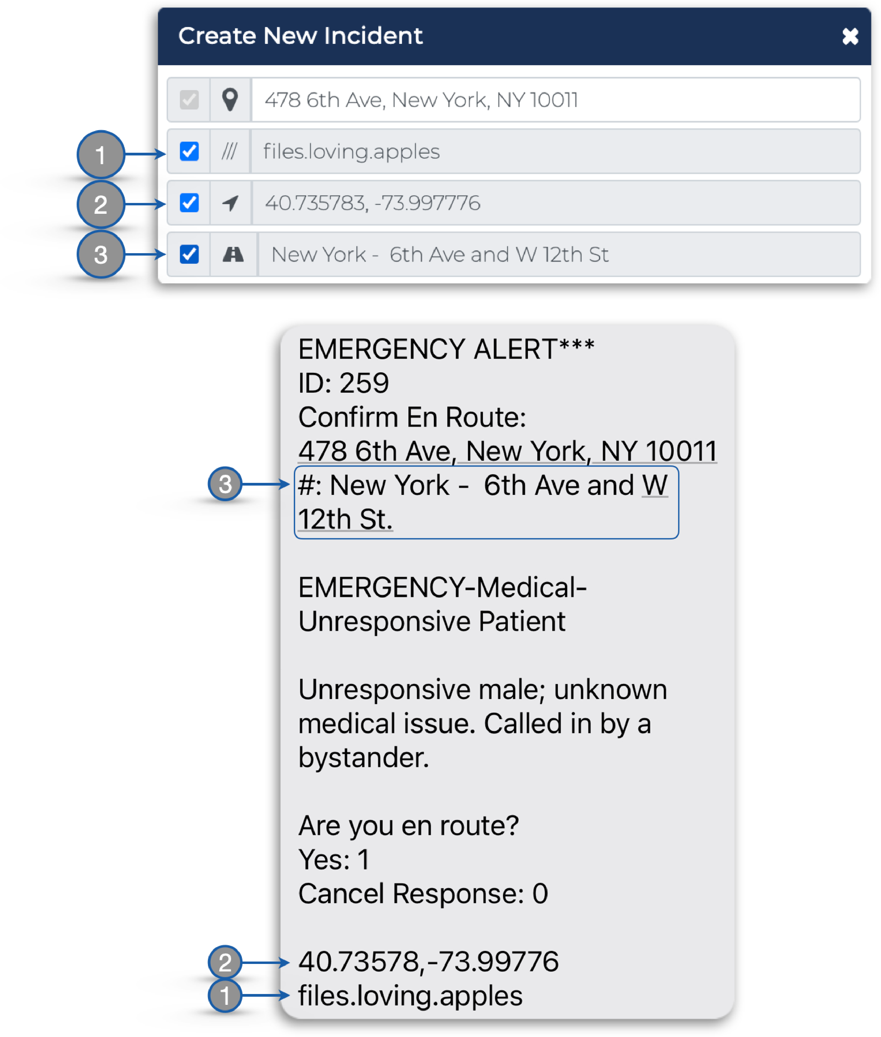 Creating Incidents – Trek Medics Documentation