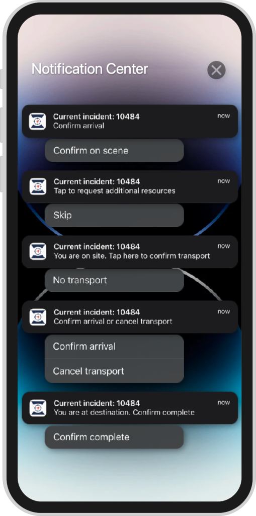Interactive Notifications – Trek Medics Documentation