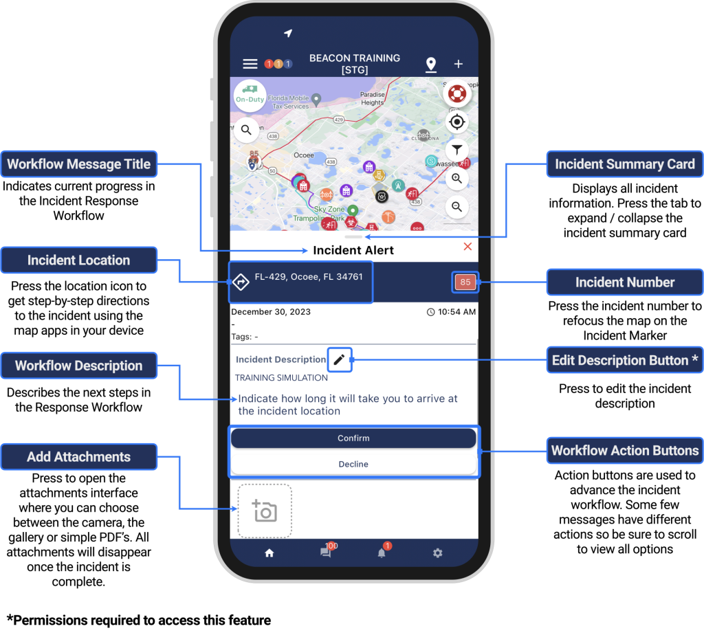 Beacon Mobile App Tour – Trek Medics Documentation