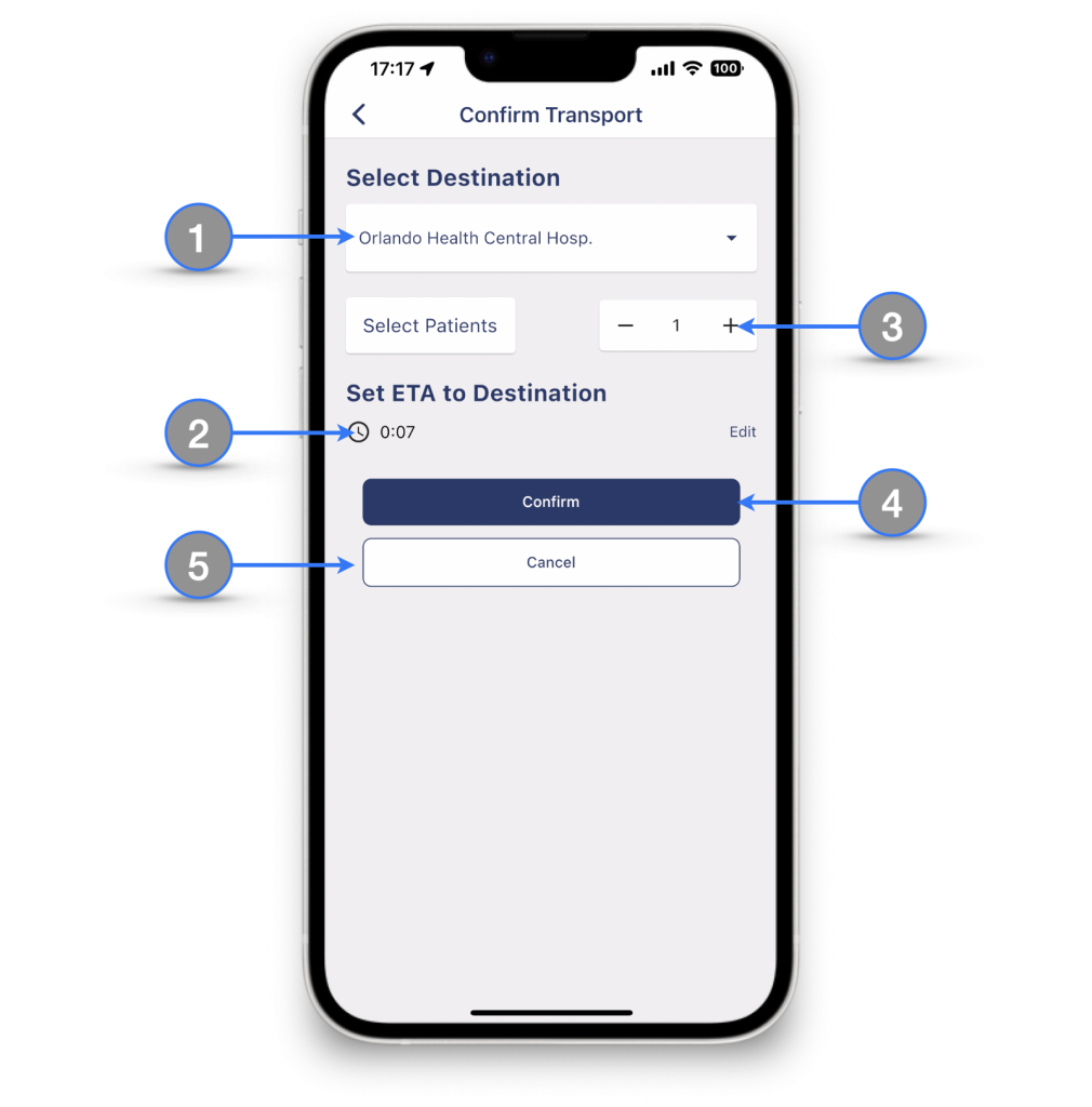 Destination Transport – Trek Medics Documentation
